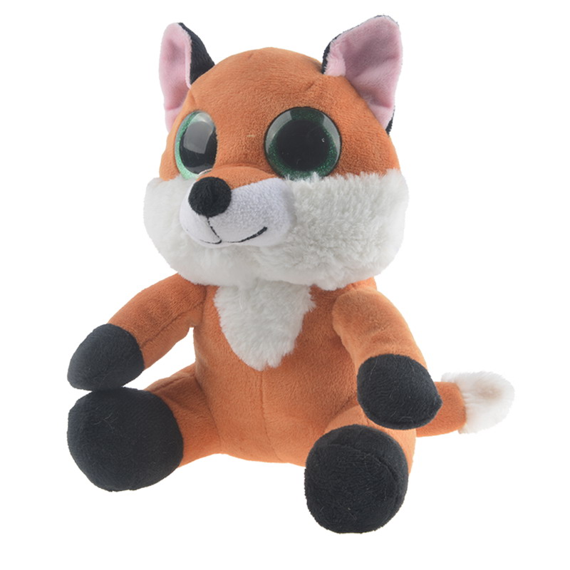 PL86276 PLUSH BIG EYES FOX - Hoyo Toy Co., Ltd.